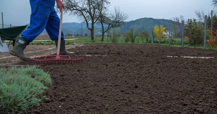 Man Shoveling Manure Into Wheelbarrow Stock Footage Video 2692469 ...