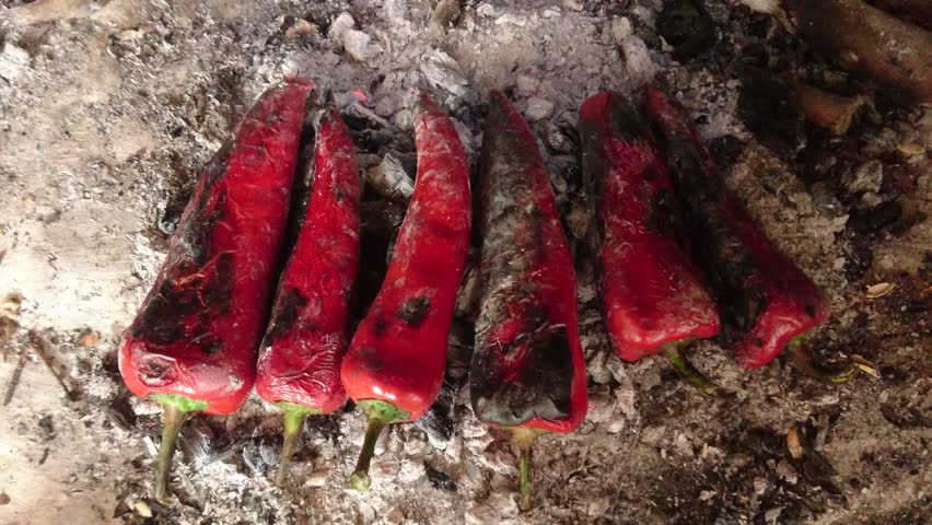 Zoom Out Of Hawaiian Imu Pit Fire For Luau Cooking Of Kalua Pig 库存影片视频 ...