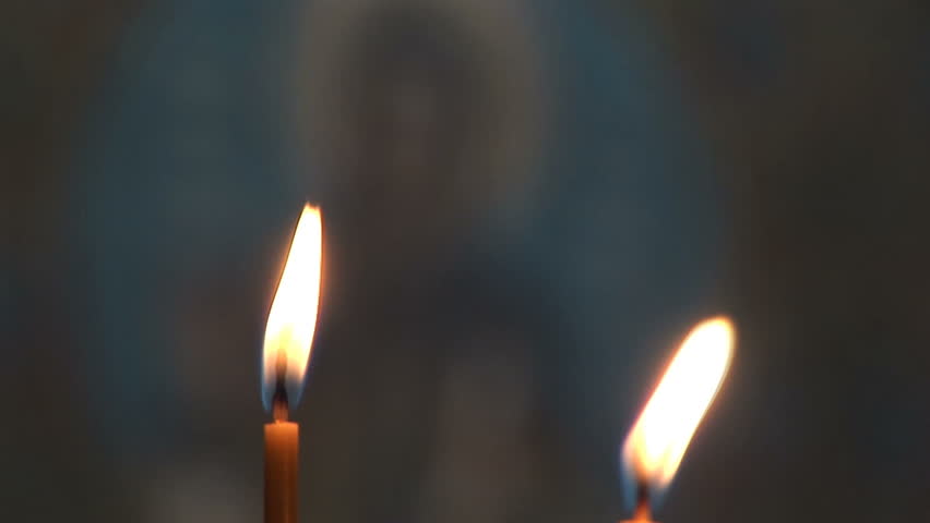 Candle Lights Up And Being Blown Out Slowly Stock Footage Video 2508821 ...
