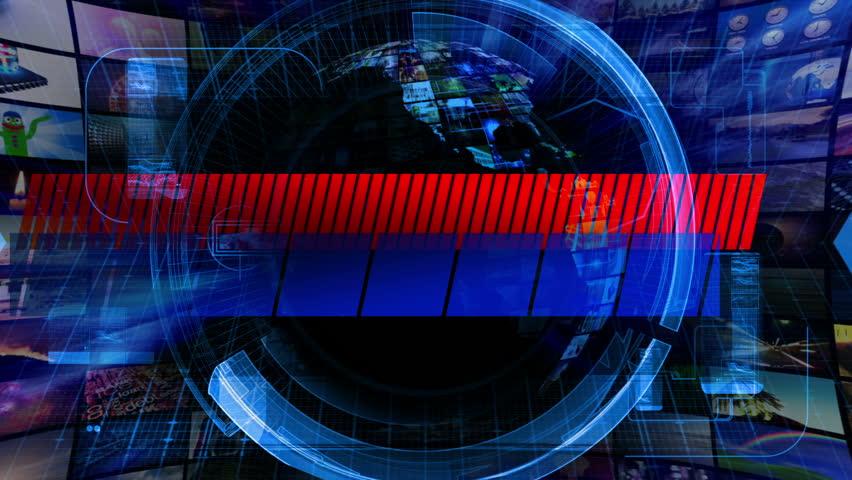 Computer-rendered Animation For World News With Turning Globe And ...