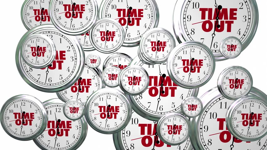 Time Is Running Out Clocks Flying By Deadline Reminder 3d Animation ...
