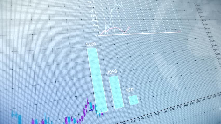 Stock Market Trend Of Animation; Seamless Looping Stock Footage Video ...