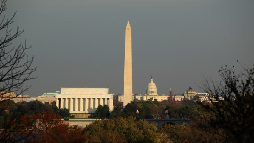 Washington Dc Skyline Stock Footage Video 1624951 | Shutterstock