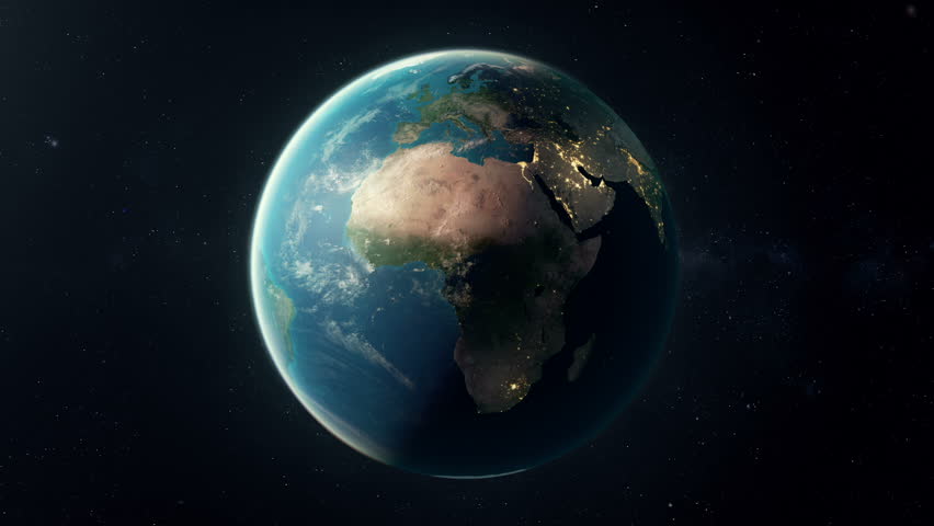 World On Fire. Looping Animation Stock Footage Video (100% Royalty-free ...