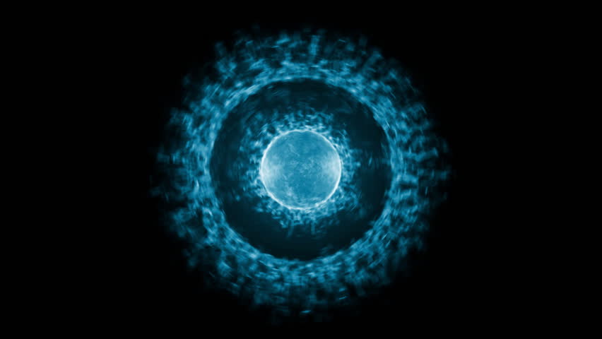 Blue Electronic Effects in a Stock Footage Video (100% Royalty-free ...