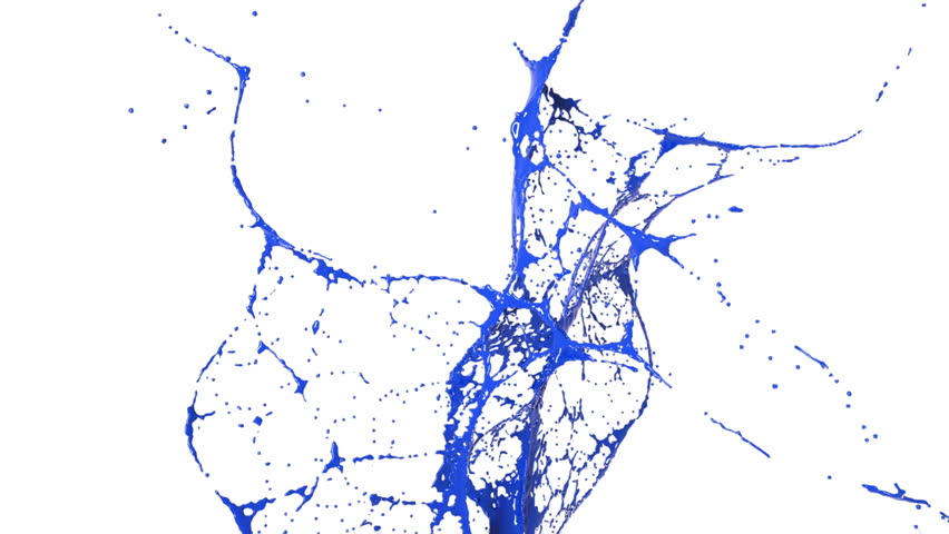 Blue Splash in the Air. 스톡 동영상 비디오(100% 로열티프리) 19218226 | Shutterstock