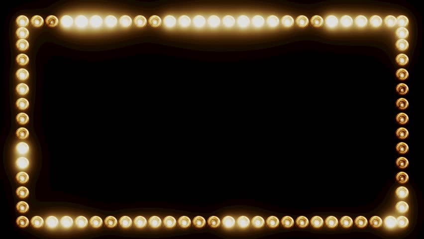 Broadway Lights Frame