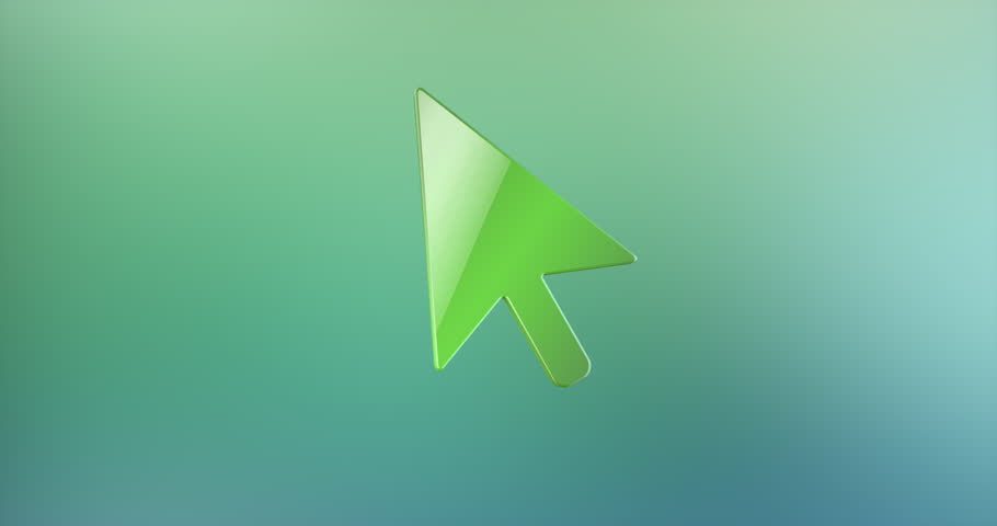 Animated Cursor Color 3d Icon Stock Footage Video (100% Royalty-free ...