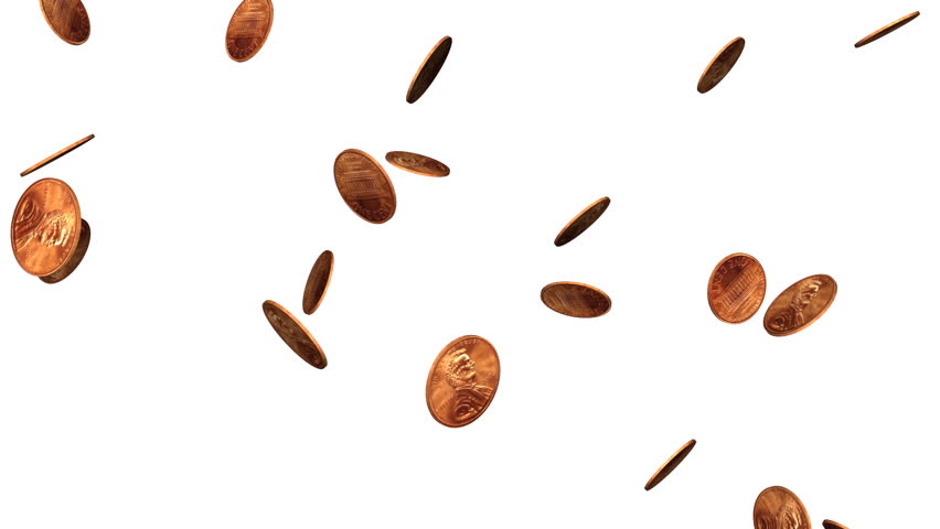 Coffee Beans Falling Down On White Background Stock Footage Video ...