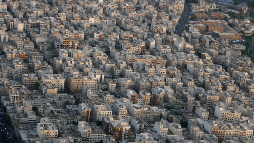 TABRIZ, IRAN - 18 NOVEMBER 2013: Skyline Of Tabriz City In Northwestern ...