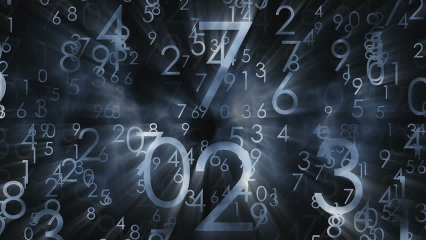 Abstract Number Wallpaper