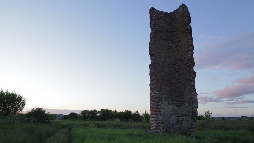 The Destroyed Water Tower Stock Footage Video (100% Royalty-free ...