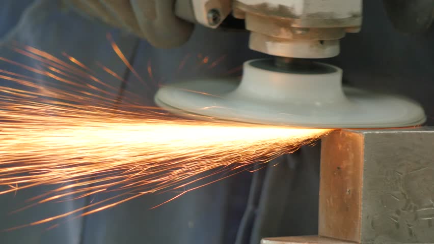 Close-up Of Quartz And Glass Welding Made With Gas High Temperature ...