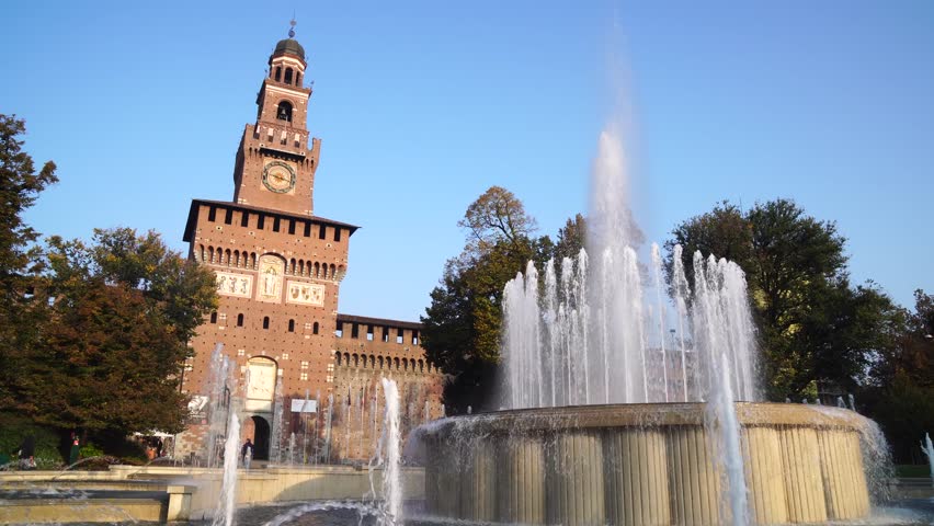 The Rocca Di Ravaldino,Caterina Sforza Castle In Forli, Italy Stock ...
