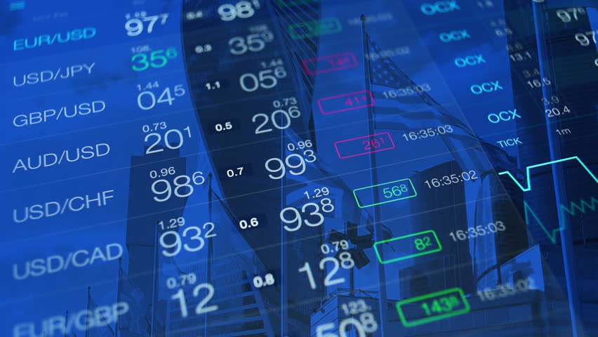 Currency Exchange, Forex Concept Background. Currency Exchange Rate Of ...