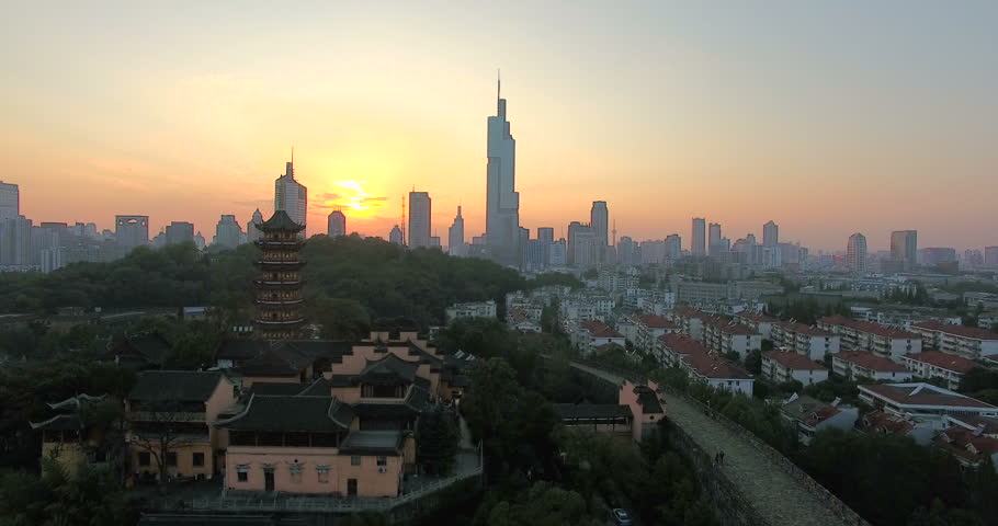 Nanjing Skyline in Nanjing, China image - Free stock photo - Public ...