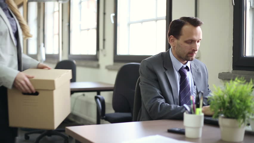 Stock video of shocked young businessman is getting fired | 2224786 ...