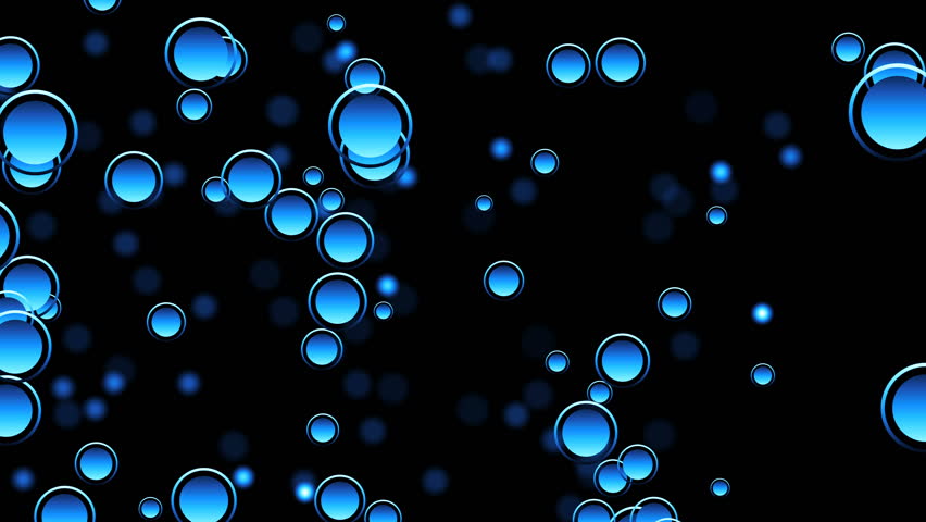 Spinning Oxygen Animation Of Elemental O2 Molecules In Background And ...
