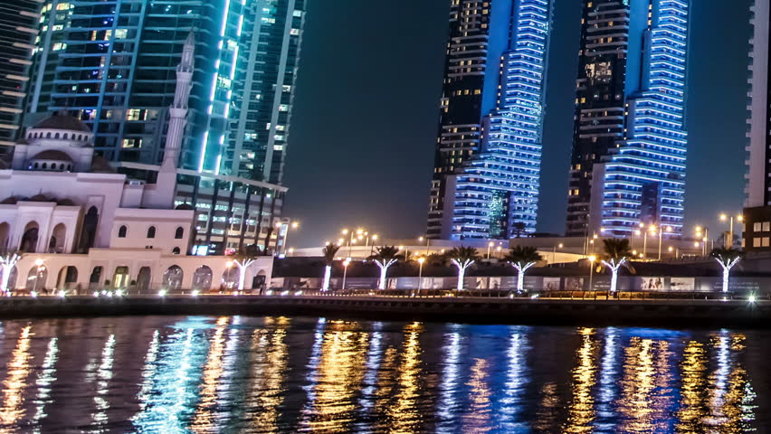 Dubai, United Arab Emirates - September 22, 2016: Views Of The Dubai ...
