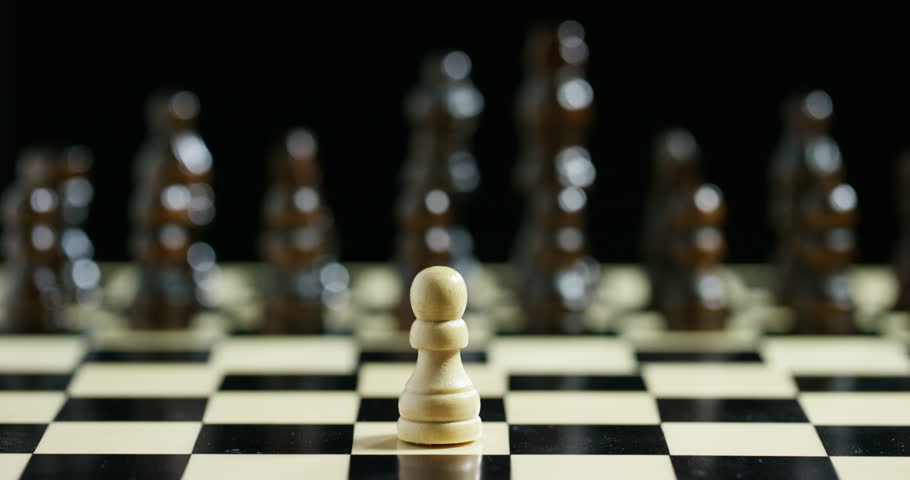 Chess-starting Position. Chess Board Game Animation. Start Of A Chess ...