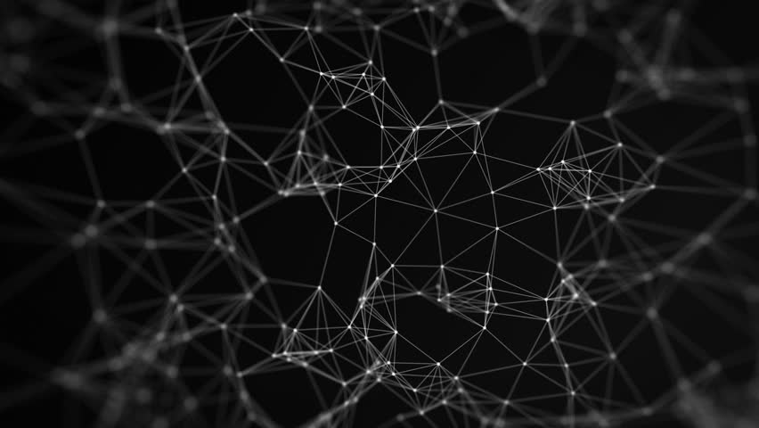 Abstract Line And Polygonal Background Stock Footage Video 14207006 ...