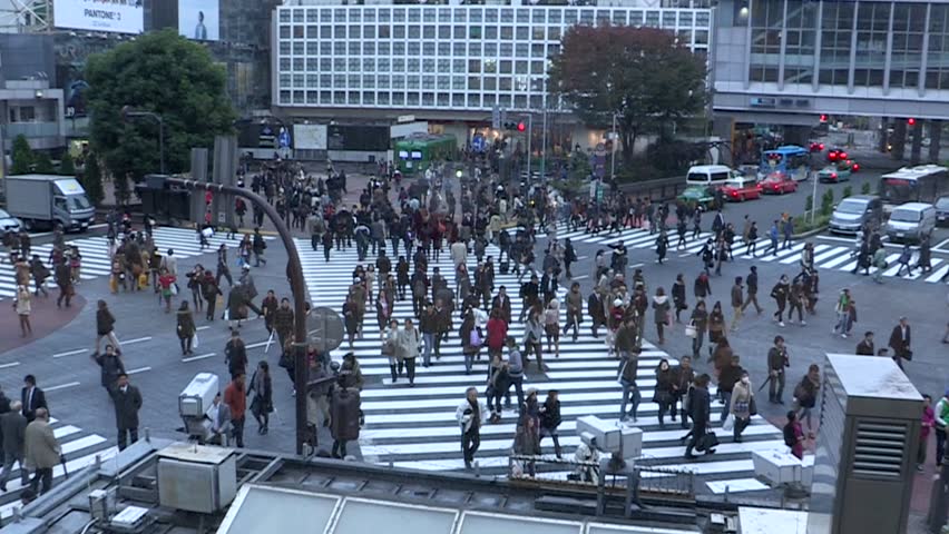 Tokyo, Japan - Circa November Stock Footage Video (100% Royalty-free ...