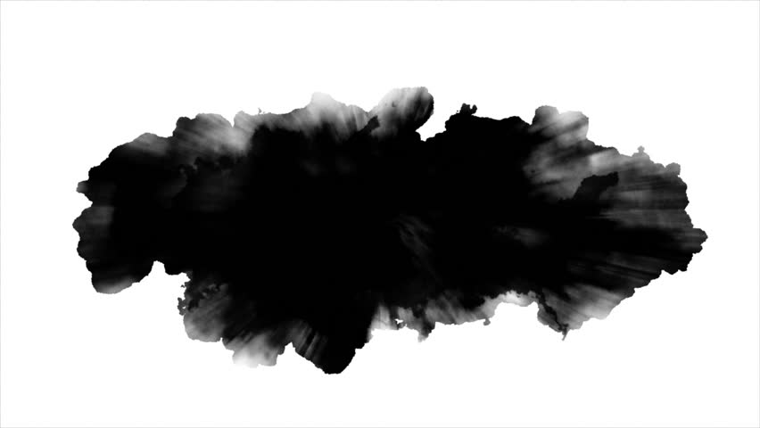 Dripping Ink On White Background Stock Footage Video 19710325 ...