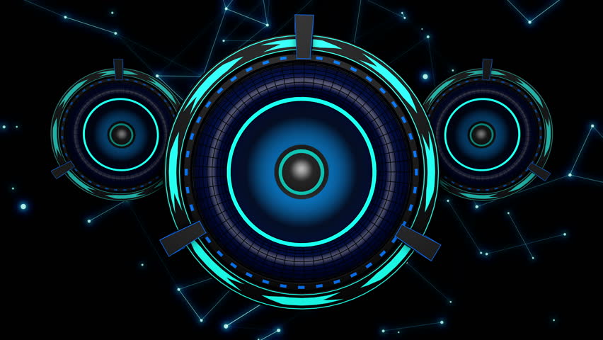 Stock video of seamlessly looping background animation of low ...