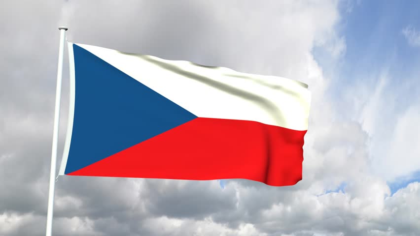 Stock video of flag of the czech republic | 2584466 | Shutterstock