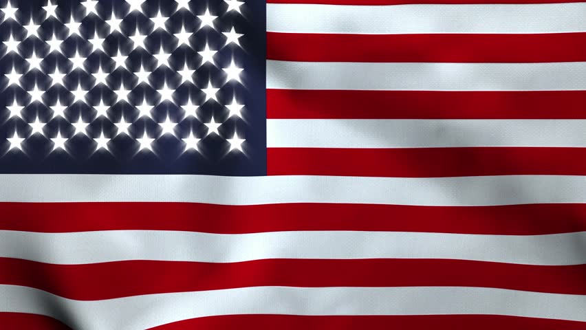 Realistic American Flag