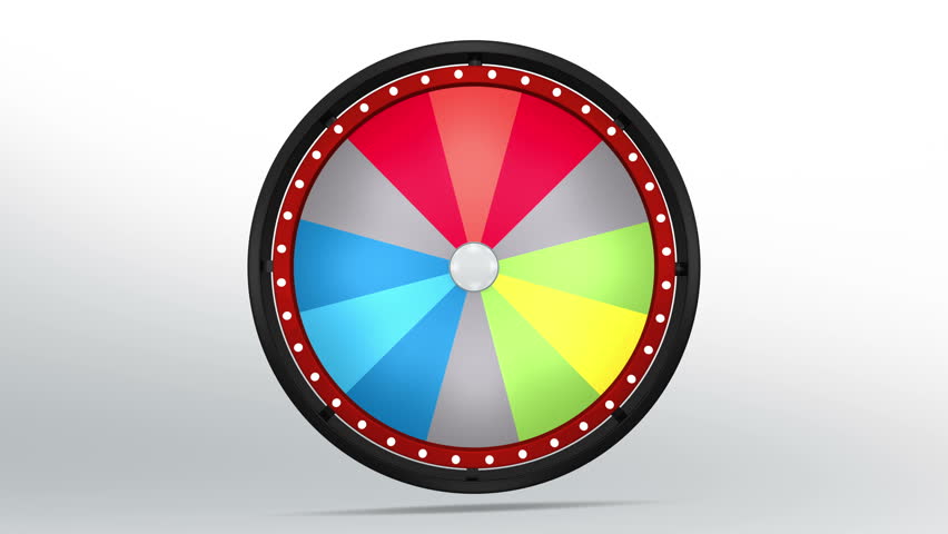 The Wheel Of Fortune Or Lucky Spin Animation Was Created By Three ...