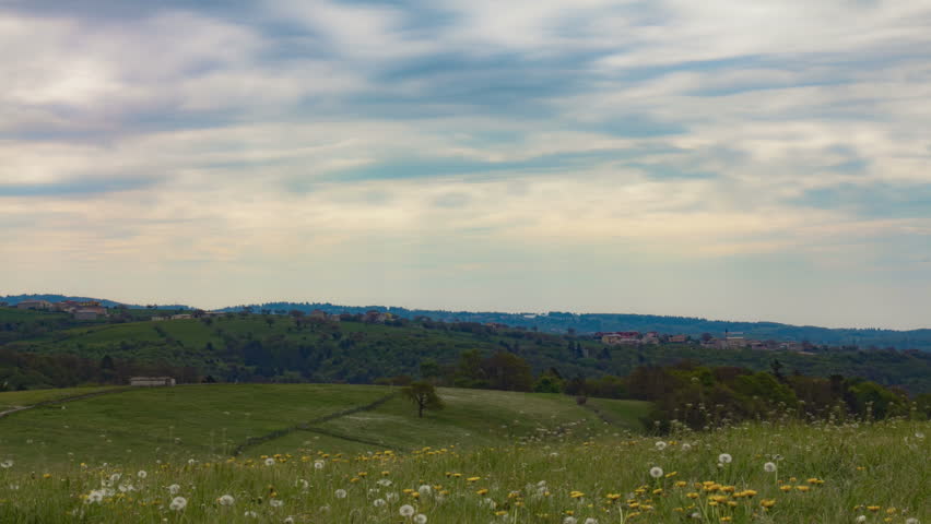 A Shot Of The Beautiful Welsh Countryside Shot On A Sunny Summer/Autumn ...