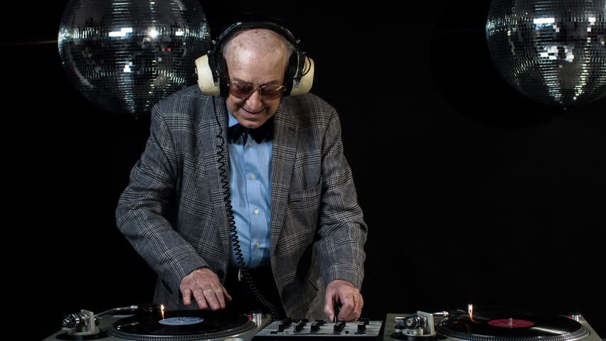 Amazing Dj Grandpa, Older Man Stock Footage Video (100% Royalty-free ...