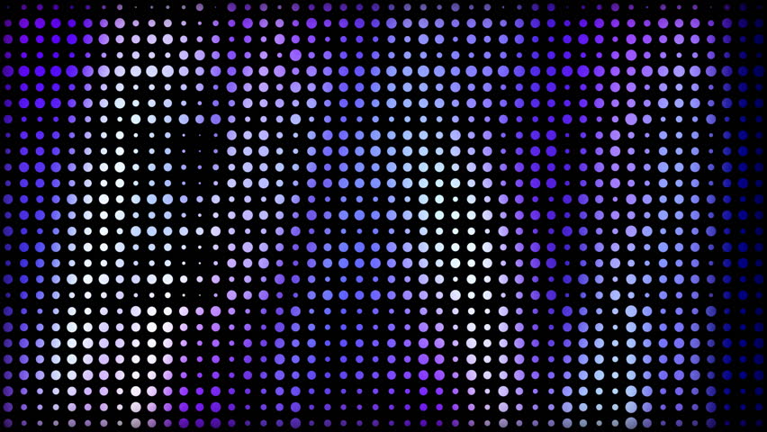 Pulsating Dots In A Square Grid Pattern Stock Footage Video 2695682 ...