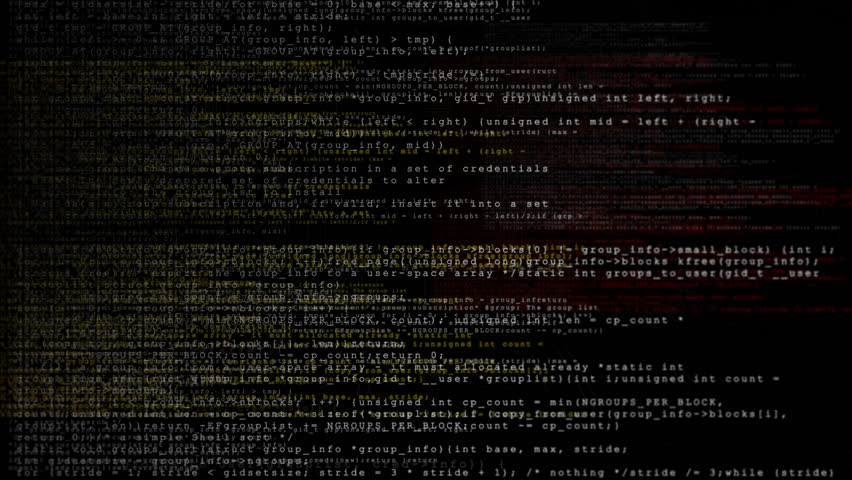 Stock Video Clip of Looping Data Code Text PNG Alpha channel.Hacking ...