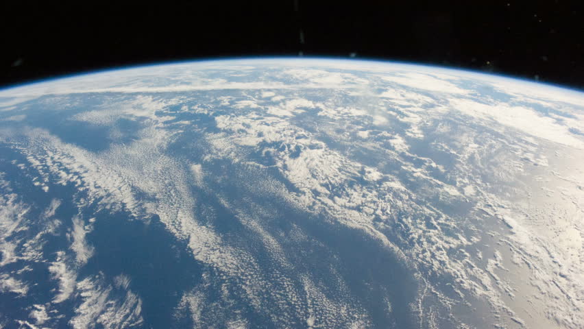 Stock video of awe-inspiring space flight 3d animation over | 27371506 ...