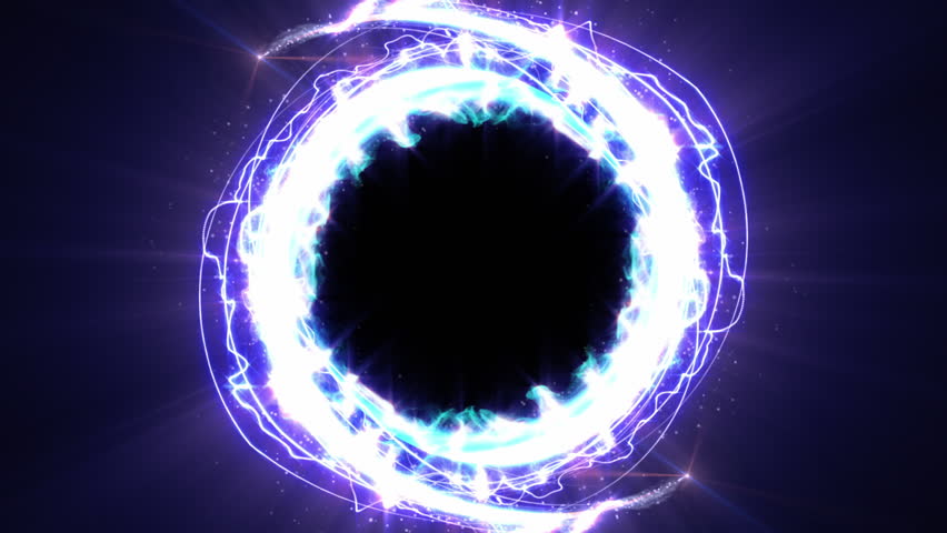 Magical Particles Ring Abstract Background, Animation, Rendering, Loop ...