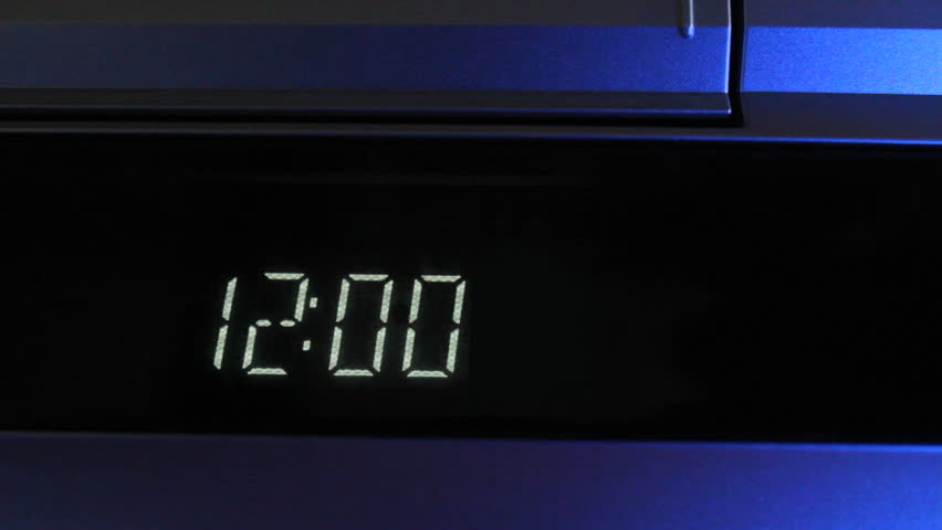Digital Display Blinking 12:00 Stock Footage Video 2819347 | Shutterstock