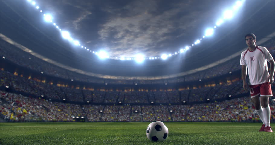 4k Footage of a Soccer Stock Footage Video (100% Royalty-free) 28845346 ...