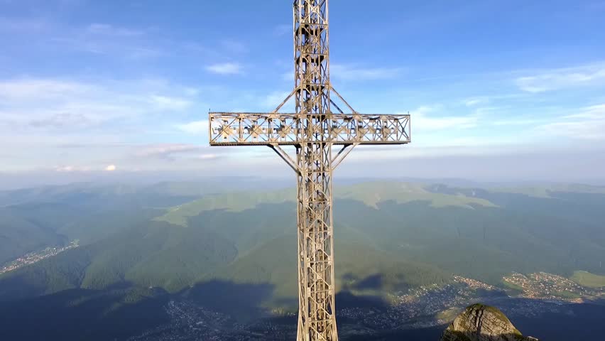 Caraiman Cross Stock Video Footage - 4K and HD Video Clips | Shutterstock
