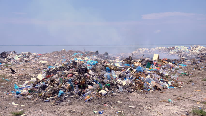 Stock video of garbage in the sea. global pollution | 30019096 ...
