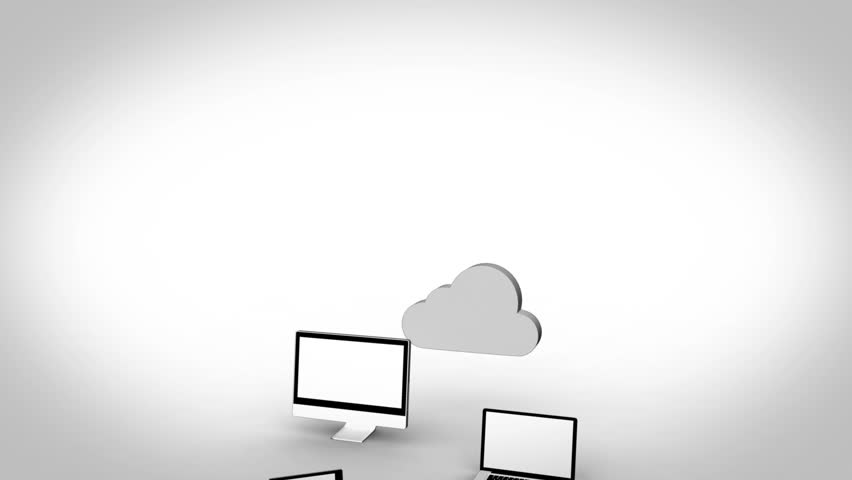 Animation with Multiple Devices Connected Stock Footage Video (100% ...