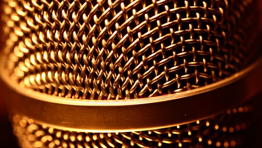 Close Up Of Microphone Stock Footage Video 2498747 | Shutterstock