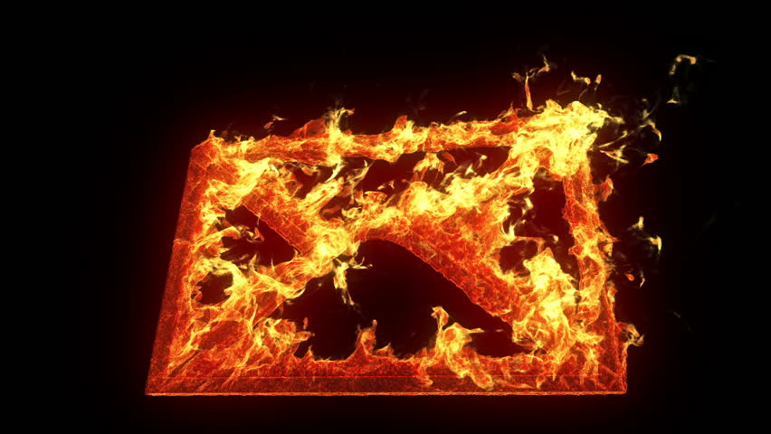 Square Burning In Flames Stock Footage Video 17346970 | Shutterstock