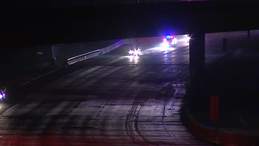 High Speed Police Pursuit On Stock Footage Video (100% Royalty-free ...