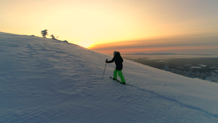 Winter hiking in snowshoes on the mountain image - Free stock photo ...