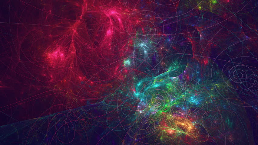 Stock video of futuristic magic modern dynamic animation with ...