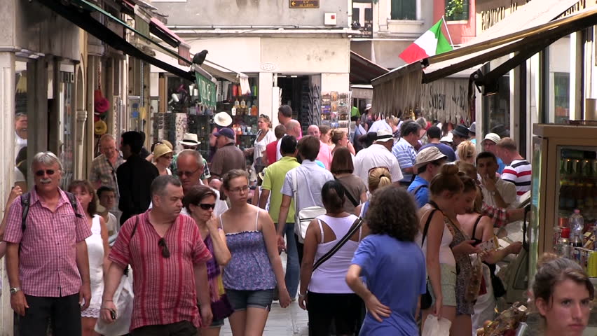 Stockvideo van venice, italy - july 2: busy | 3252706 | Shutterstock