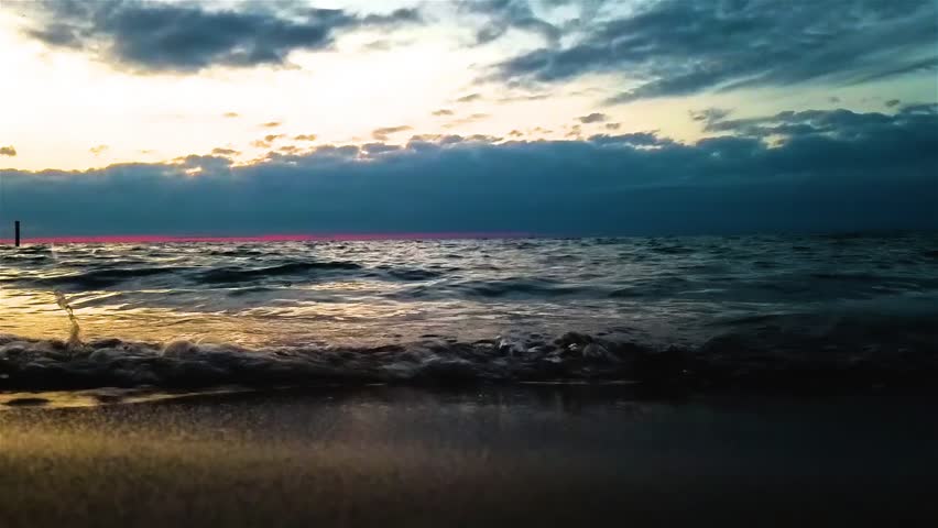 Landscape and Seascape of the great lakes and beach in Michigan image ...