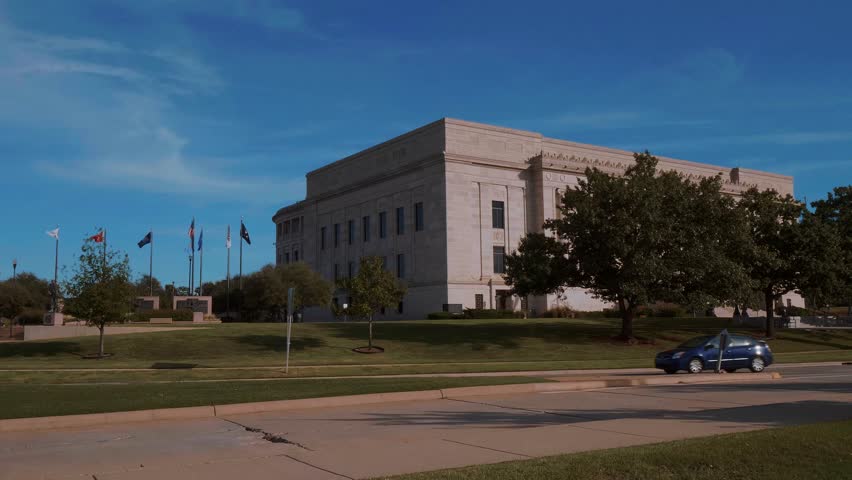 Library And Historical Center Downtown Lansing,MI Stock Footage Video ...